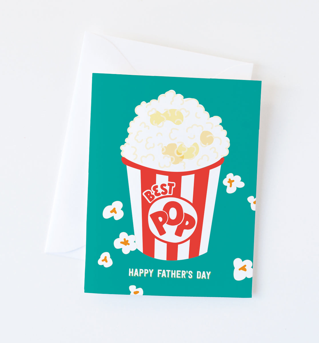 Popcorn Father's Day card – Graphic Anthology