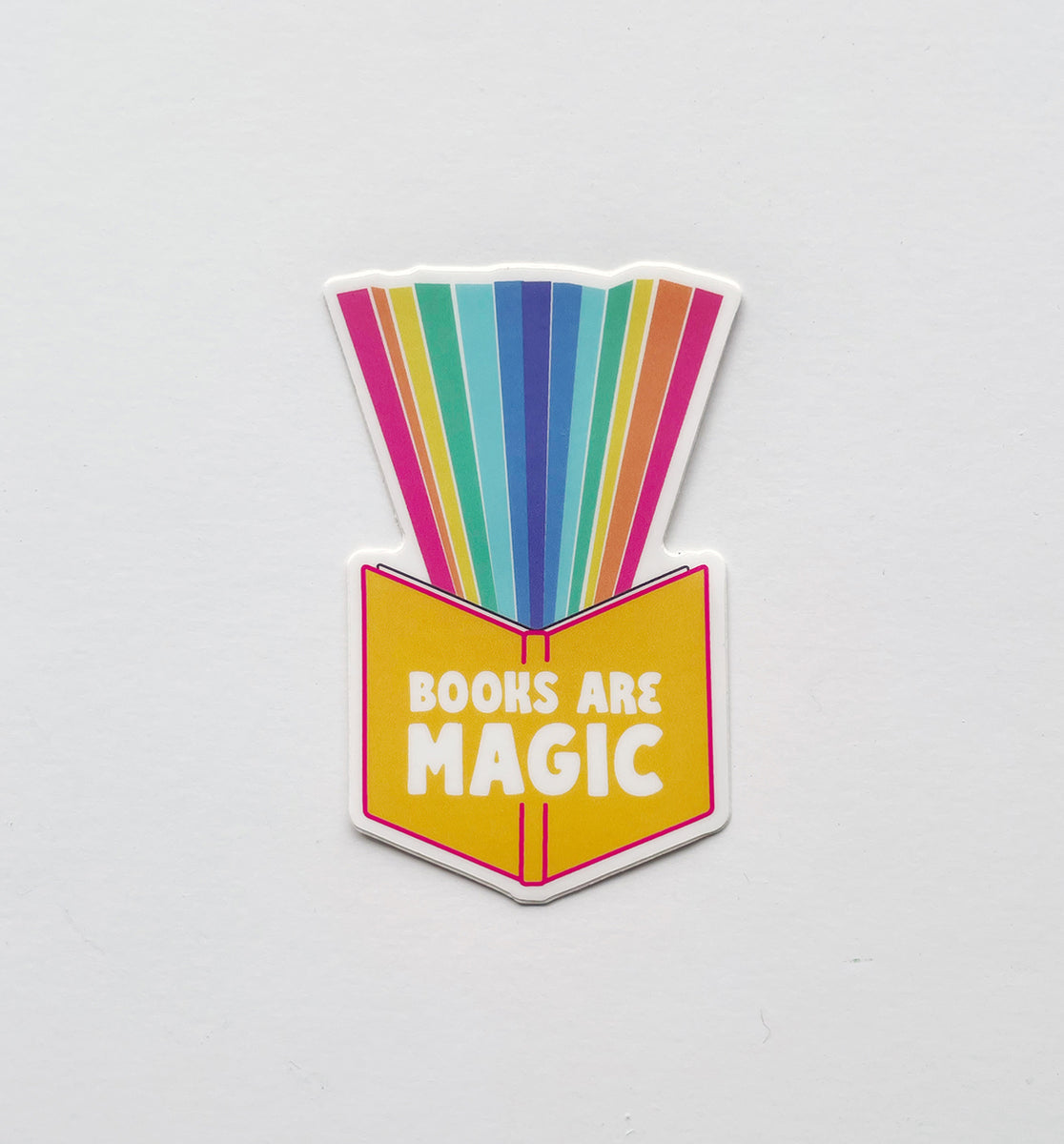 Books Are Magic sticker – Graphic Anthology