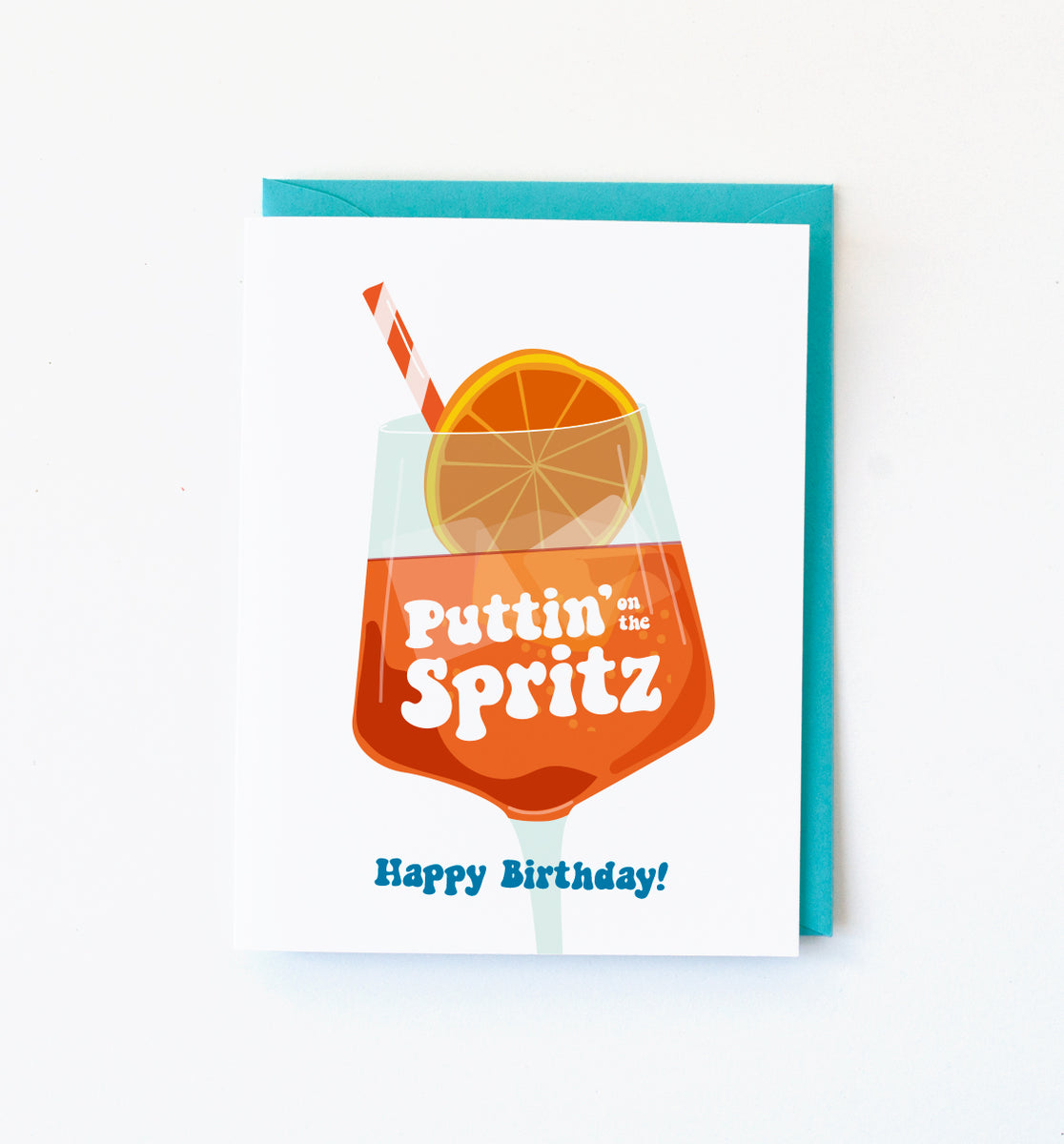 Birthday Spritz greeting card – Graphic Anthology