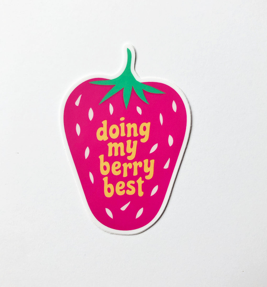Berry Best sticker – Graphic Anthology