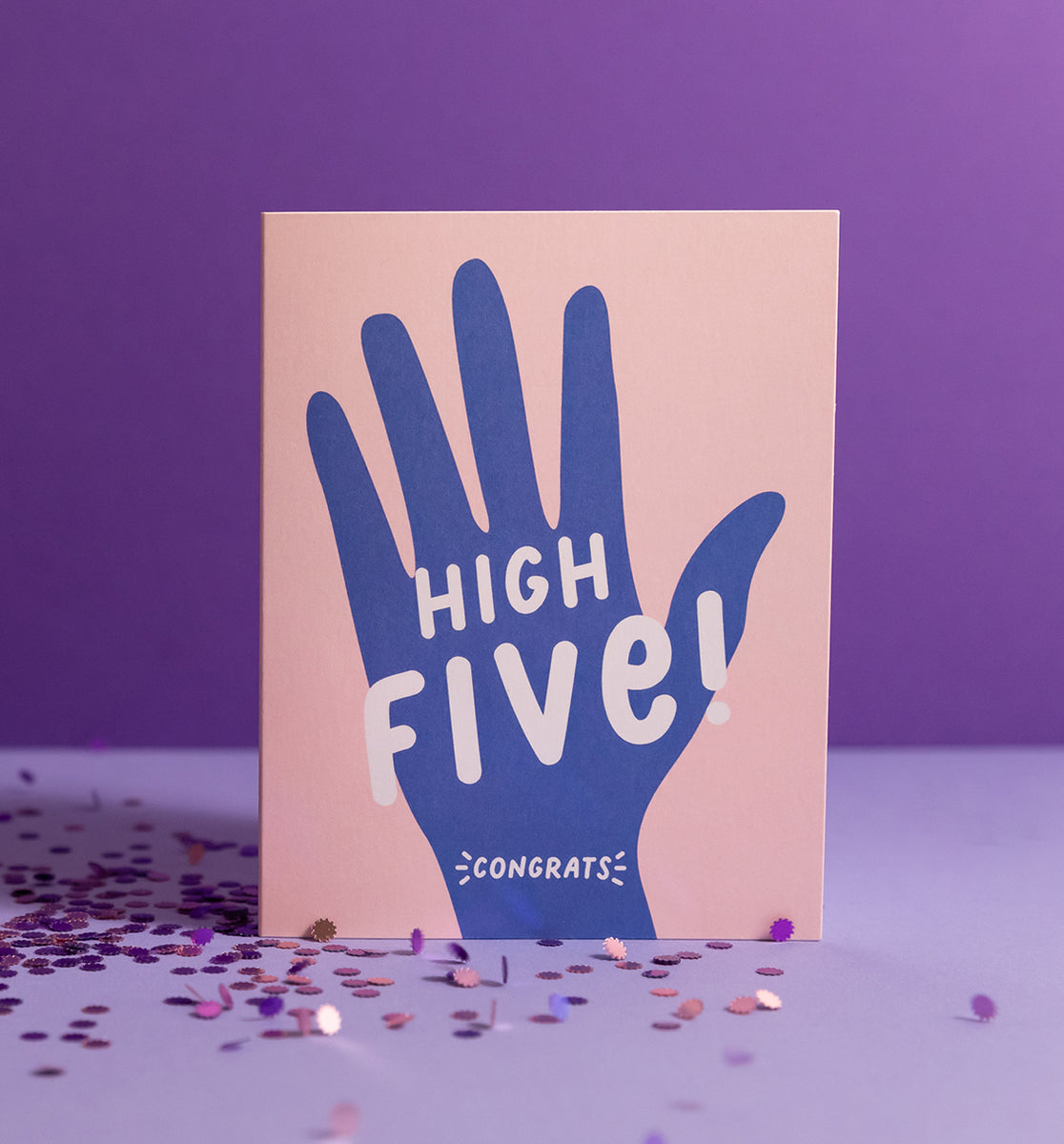 High Five! congratulations card – Graphic Anthology