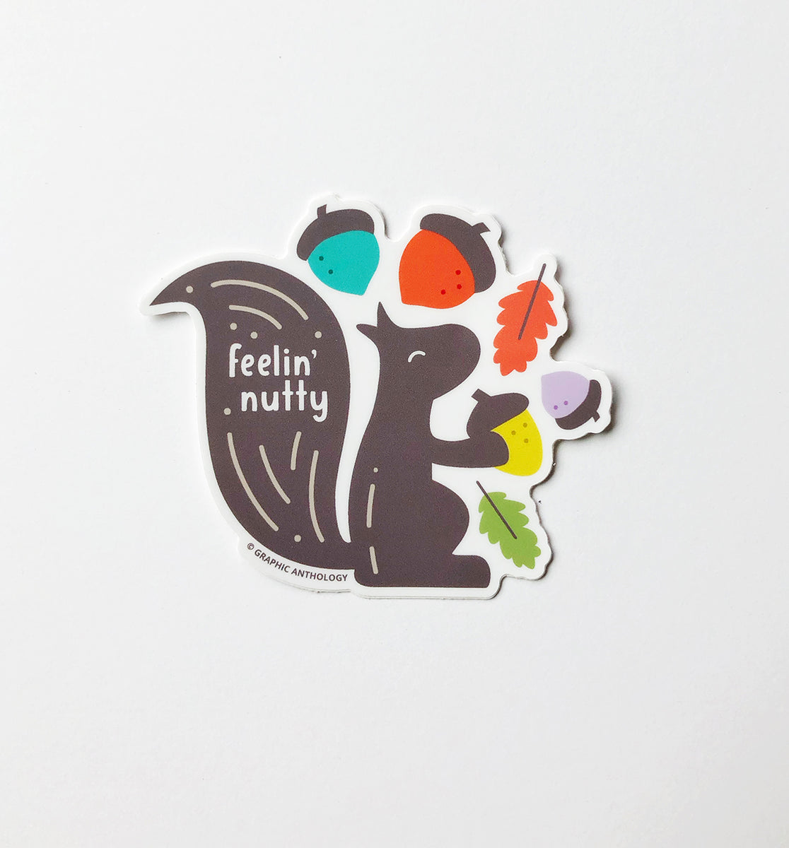 Squirrel sticker – Graphic Anthology