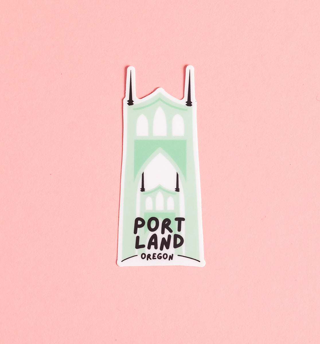St. Johns bridge Portland sticker – Graphic Anthology