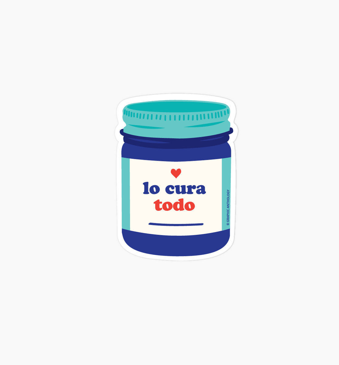 El Vicks vaporú sticker – Graphic Anthology