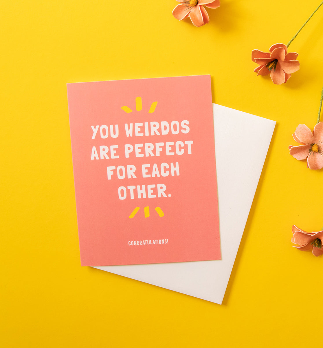 Weirdos wedding card – Graphic Anthology