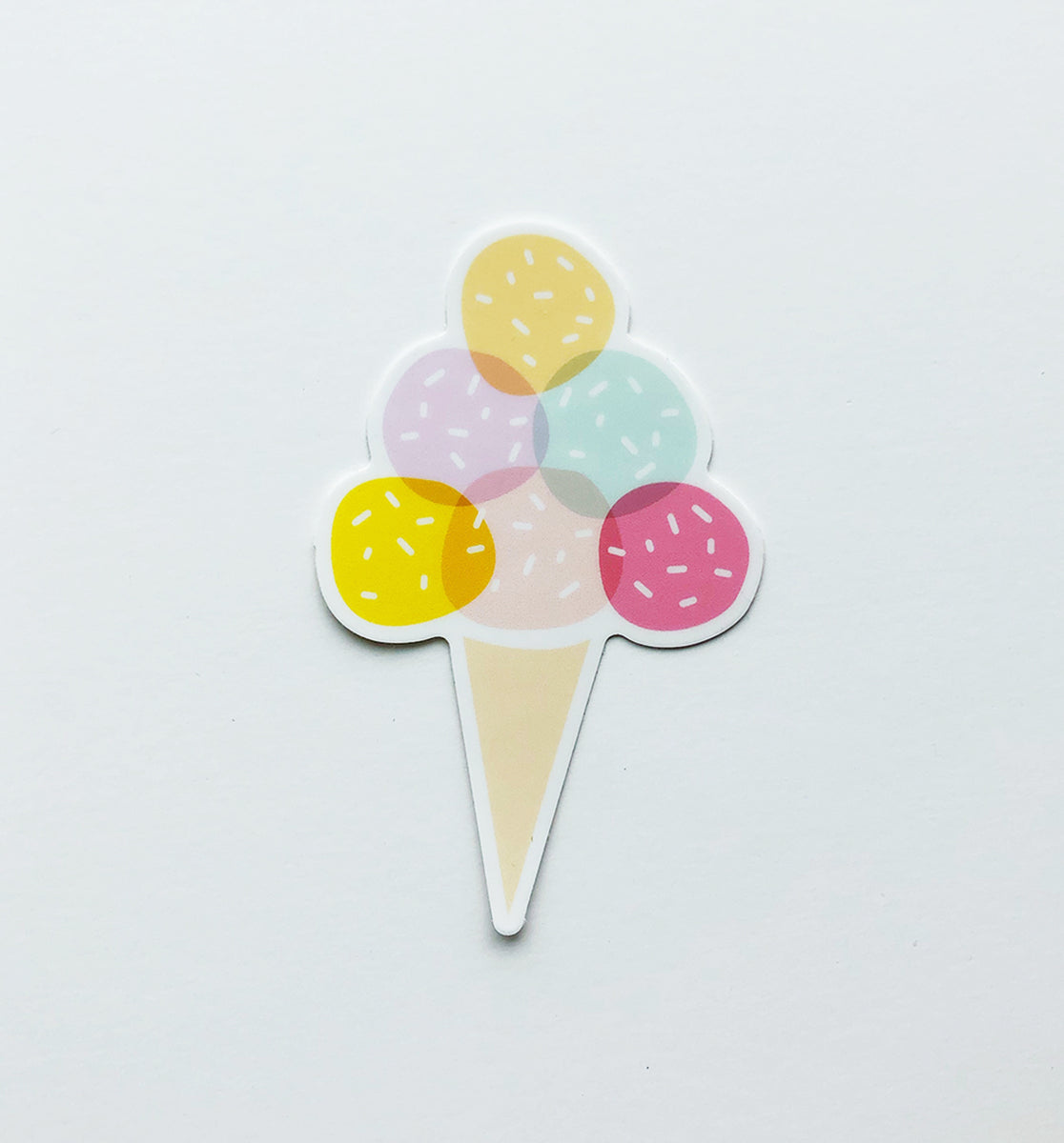Ice Cream Cone sticker – Graphic Anthology